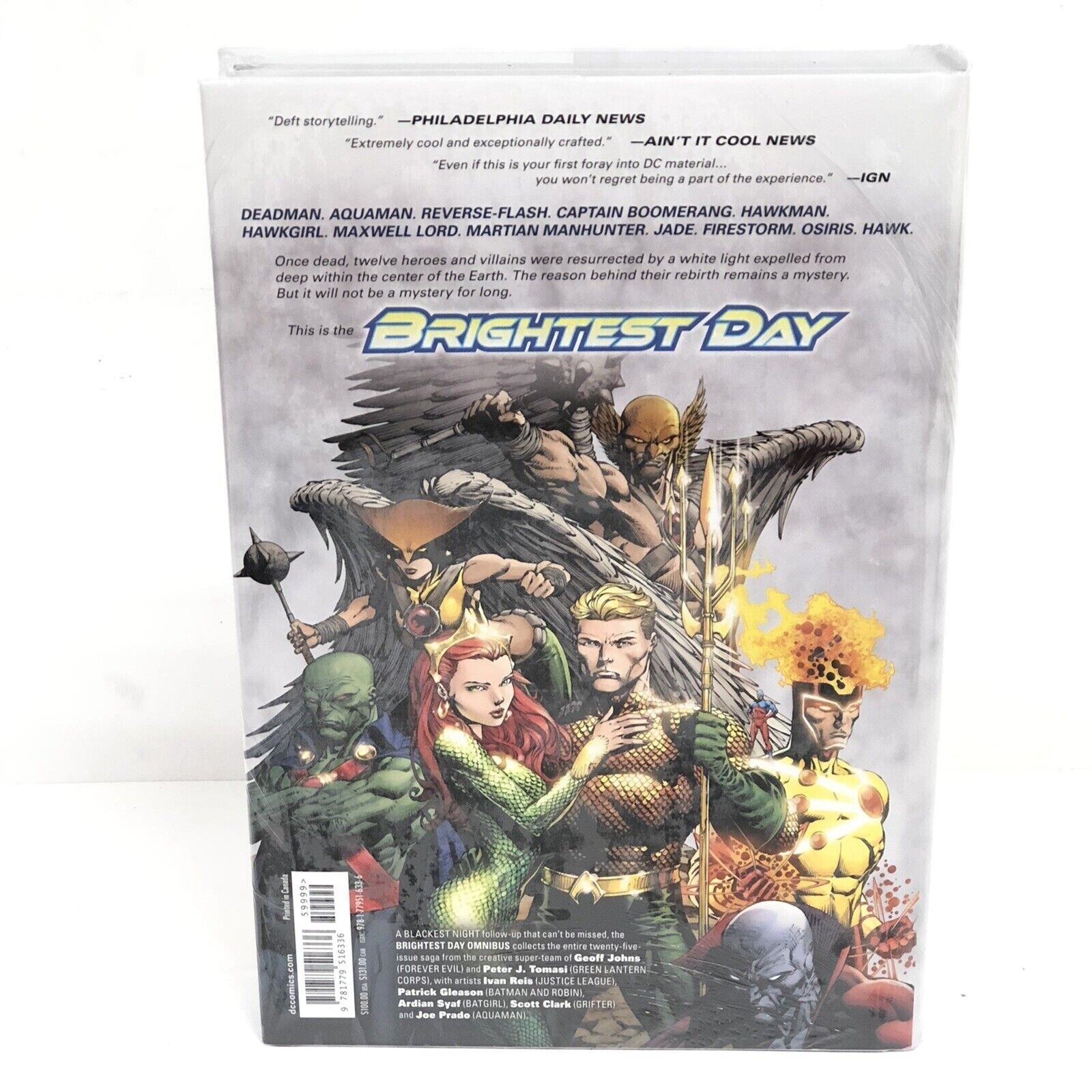 Brightest Day Omnibus 2022 Edition New DC Comics HC Hardcover Sealed | eBay