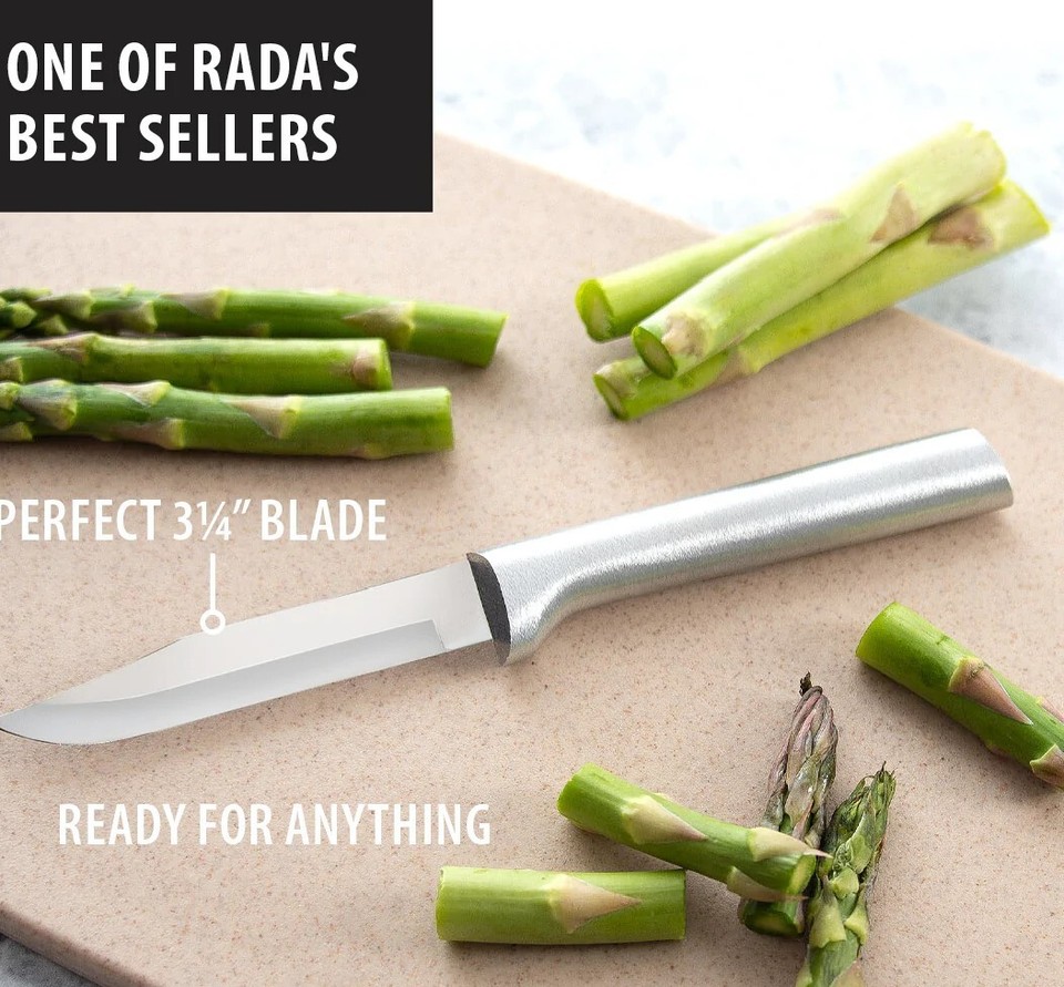 Rada R101 Regular Paring Knife USA made kitchen cutlery Left/R hand ...