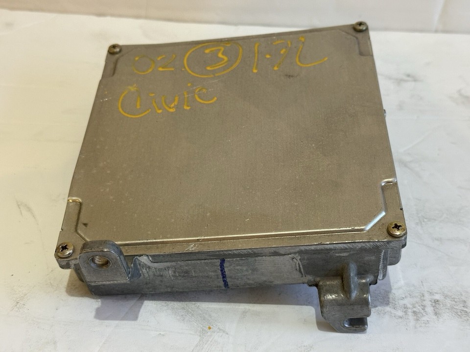 2002 HONDA CIVIC 1.7L ECU ECM Engine Control Computer OEM 37820-PLR-L57 ...