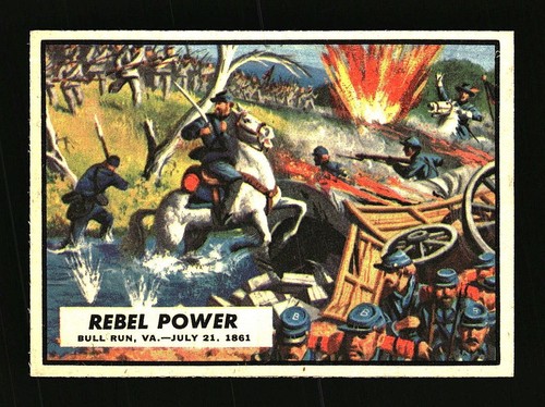 1962 Topps Civil War News NON_SPORT Rebel Power #4 | eBay