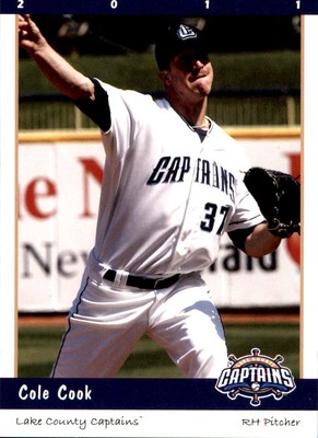 Cole Cook 2011 Grandstand Lake County Captains RC FREE SHIPPING ...