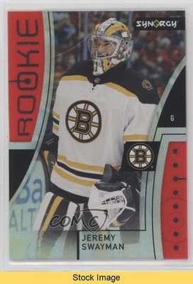 2021-22 Upper Deck Synergy Rookies Red Tier 1 Jeremy Swayman Rookie RC ...