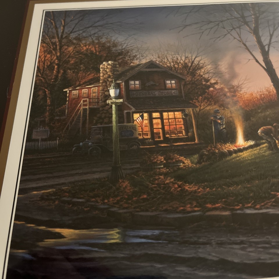 Terry Redlin "AROMA OF FALL" 1988 Framed Terry Redlin Art Center SD 14 ...