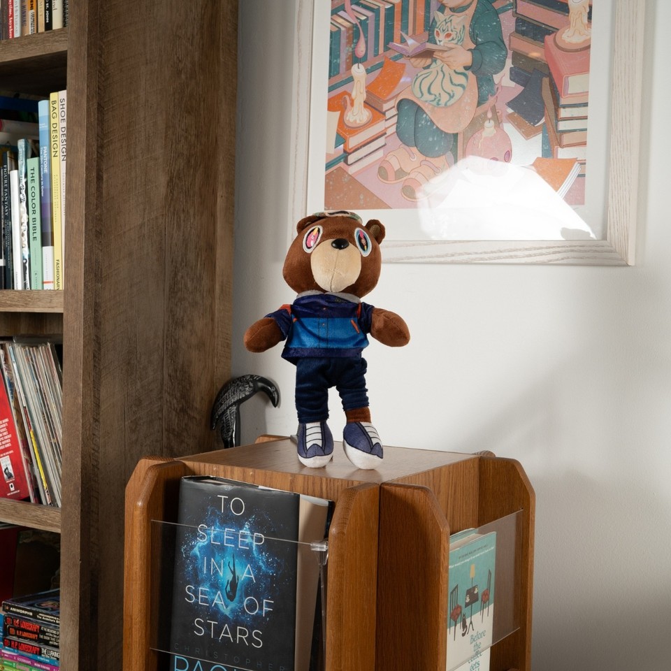 Kanye West Dropout Bear Plush Toy College Dropout Graduation Donda ...
