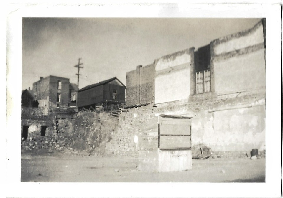 3 Vintage Old 1930s Photos of Gold Mine Town VICTOR COLORADO Conoco Gas ...