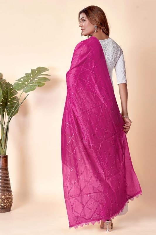 EBADAT Women’s Cotton Dupatta | Lightweight Ethnic Stole | Soft ...