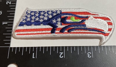 RARE SEATTLE SEAHAWKS. ☝️IRON ON Seahawks Nation Patch FREE SHIPPING 🏈 ...