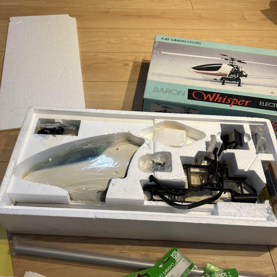 KALT Radio Control Helicopter BARON Whisper W/BOX F/S FEDEX | eBay