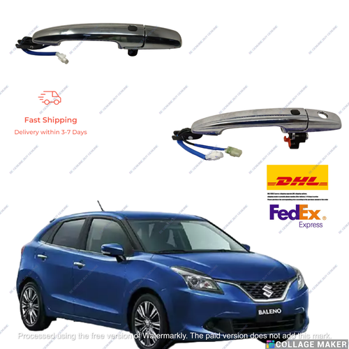 OUTER HANDLE FRONT LH+RH SUZUKI BALENO 2015-2022 82810M68P40-0PG ...