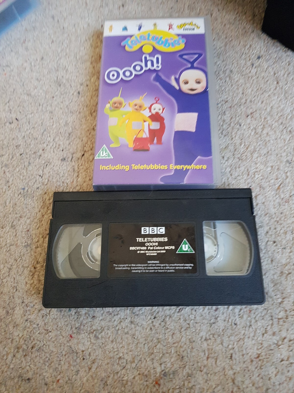 Teletubbies Oooh Vhs