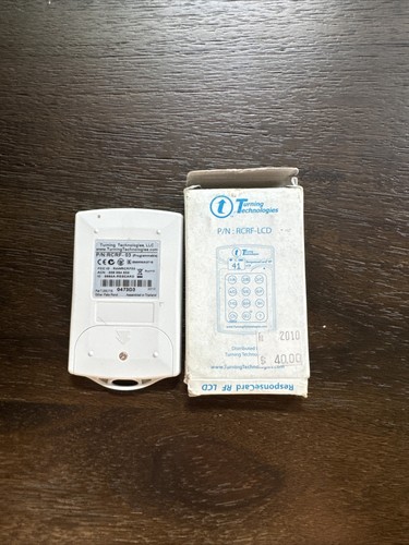 ResponseCard LCD RF-03 : Rf-03 by Turning Technologies Staff (2009 ...