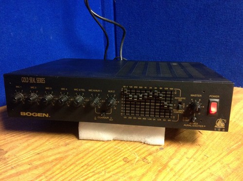 Bogen Gold Seal Series Amplifier GS-100 | eBay