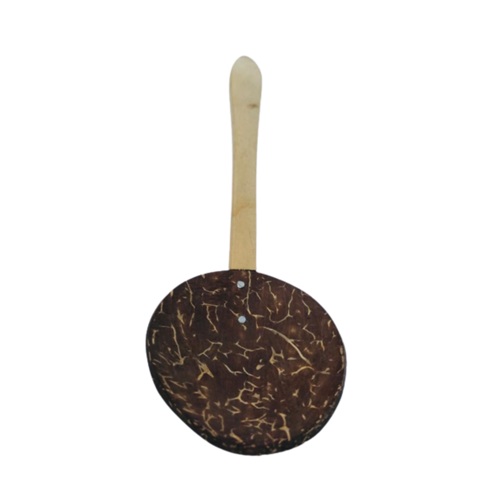 Ceylon Coconut Shell Spoon Handmade Natural Eco Friendly Nontoxic ...