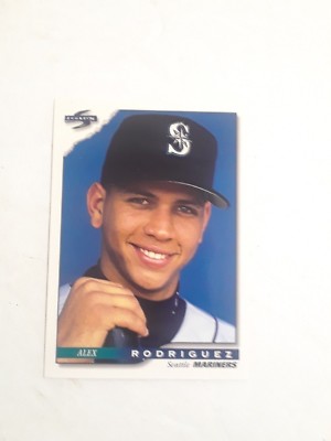 1996 Pinnacle/Score Alex Rodriguez Seattle Mariners #20 Baseball Card ...