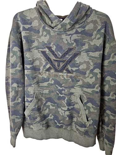 Vortex Hooded sweatshirt sz XL Camo Green Hoodie Scope Optics Firearms ...