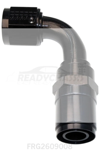 Fits Fragola #8 Race-Rite Crimp-On Hose End 90-Degree 2609008 | eBay