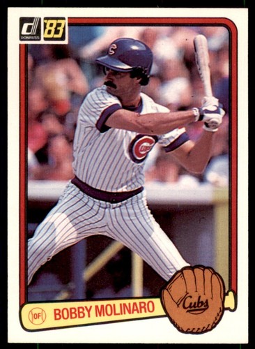 1983 Donruss Bobby Molinaro . Chicago Cubs #596 | eBay