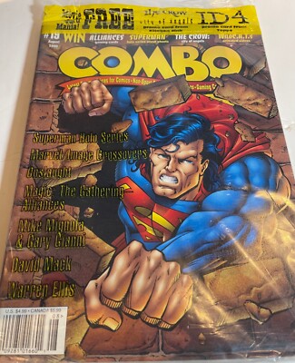 Combo Magazine August 1996 #19 Comics,Non-Sport Cards,Action Figures w ...