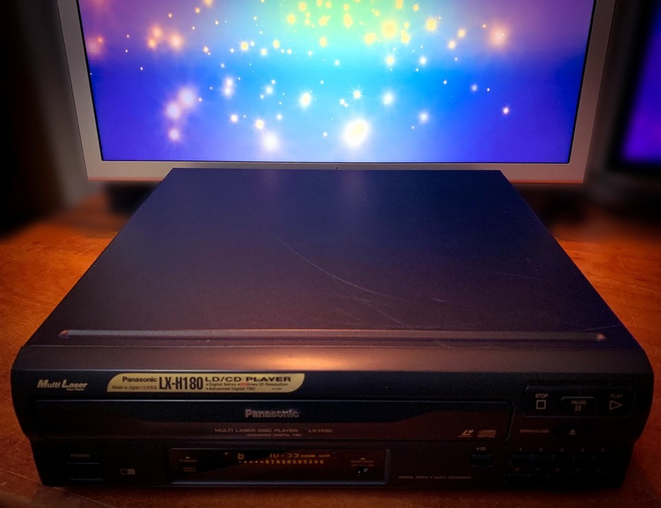 PANASONIC LX-H180 🌈RaRe🌈 Vintage Laserdisc Player + Movies Bundle | eBay
