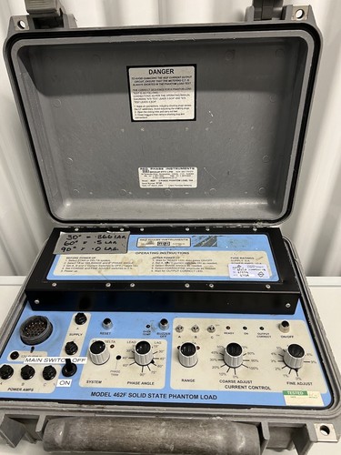 RED PHASE INSTRUMENTS 462F SOLID STATE PHANTOM LOAD 10A | eBay