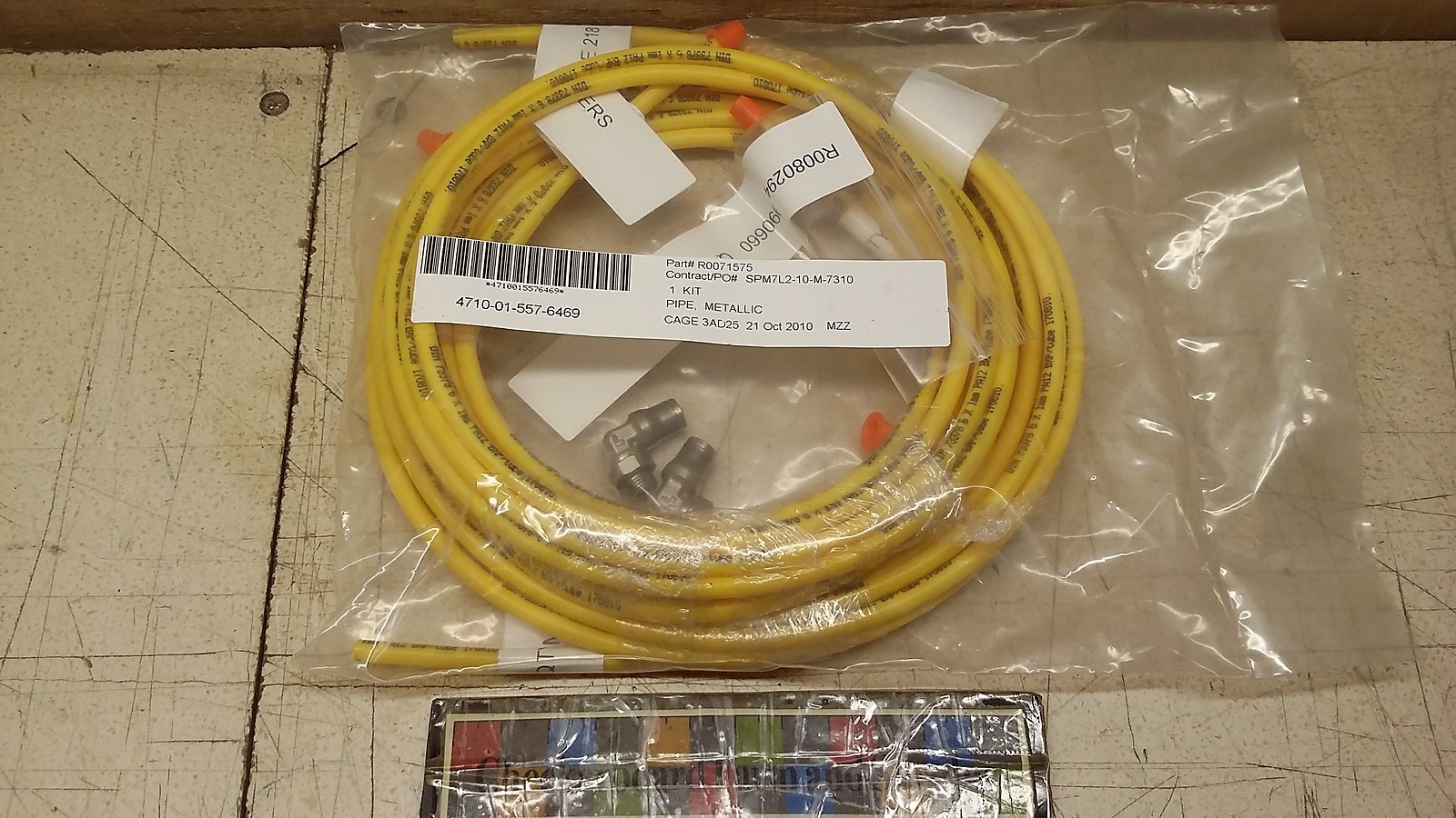 NOS BAE Systems Air Line Hose Tubing Pipe Set R0071575 6 x 1mm DIN ...