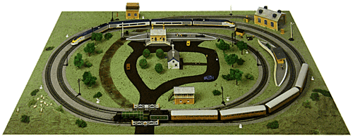 HORNBY R771 NEW Starter Midimat Trakmat Track Mat 00 Gauge | eBay UK