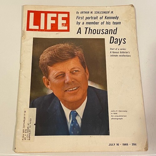 Life Magazine - July 16. 1965 - JFK - A Thousand Days - Good Condition ...