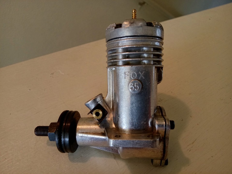 FOX 35 Stunt Model Airplane Engine RC C/L? Hobby 99 CENT NR!!! OFFER? 👀 ...