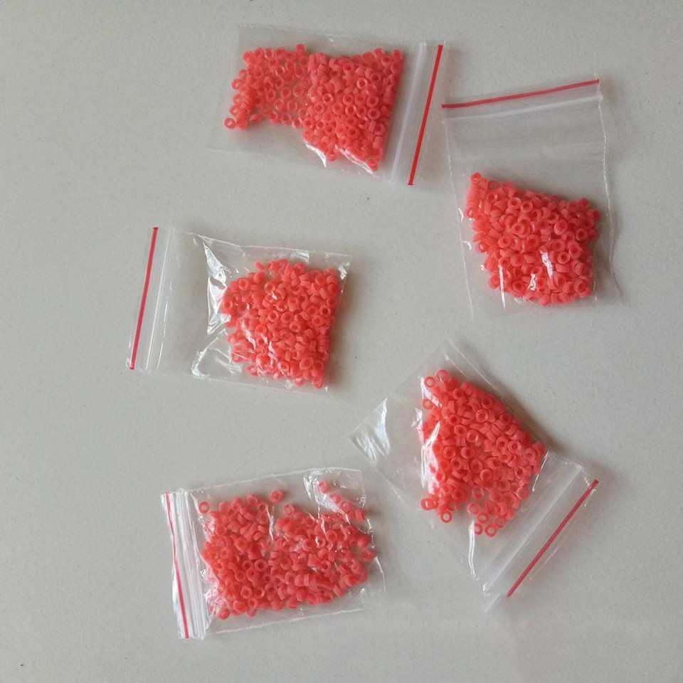 10 Bags Fishing Bait Bands Elastic Latex Pellet Bands for Carp Fishing ...