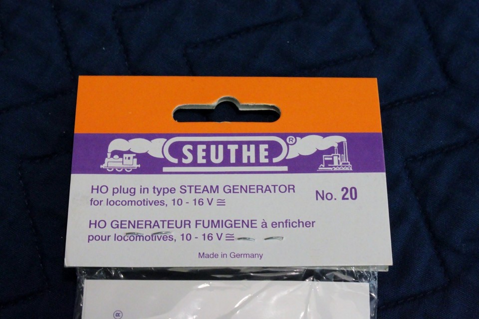Seuthe 20 Smoke Unit, Steam Generator Set, Fits Many Märklin ...
