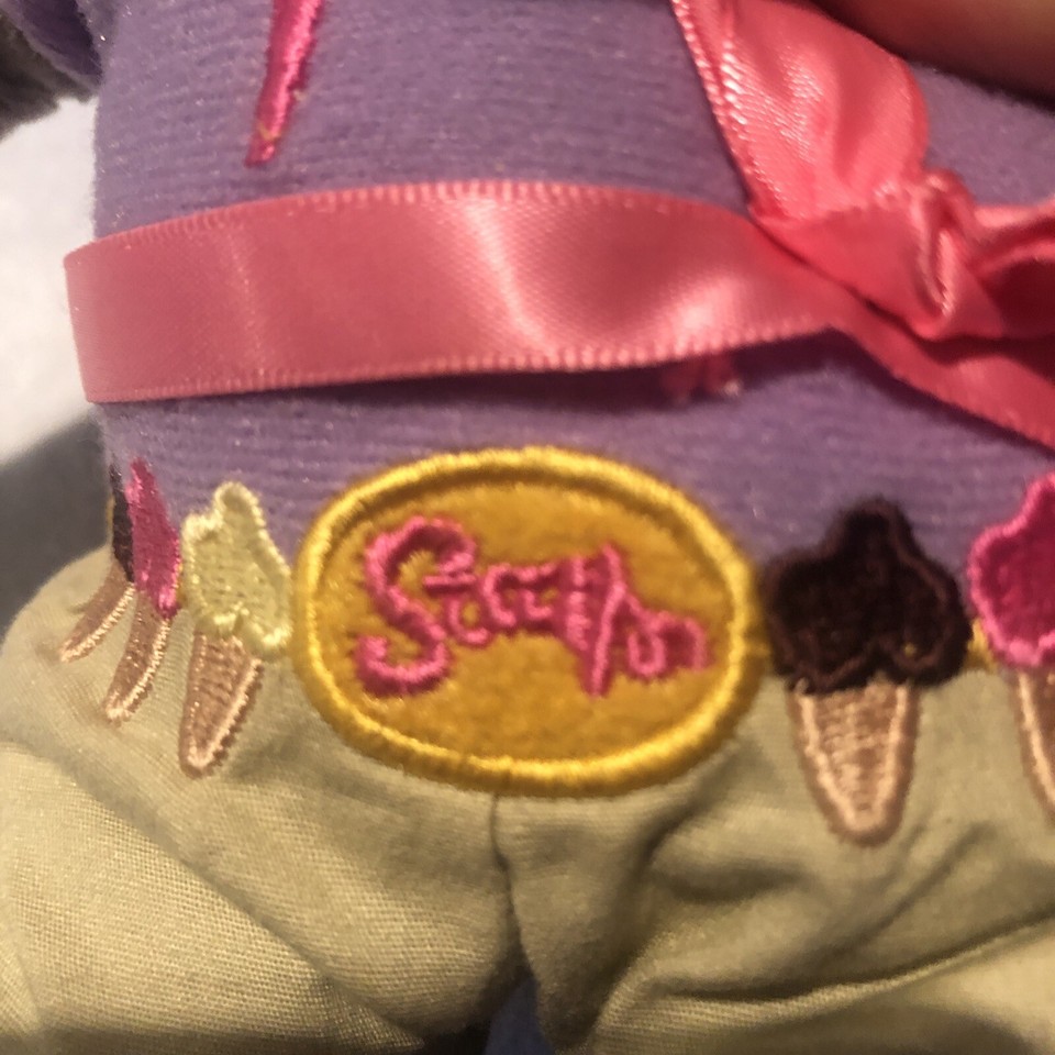 Fiesta Violet The Wolf Plush Stuffed Animal 11 Inch With Outfit Ice ...