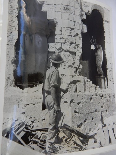 CATHOLIC CHURCH TOBRUK LIBYA RUIN WW2 PRESS PHOTO | eBay