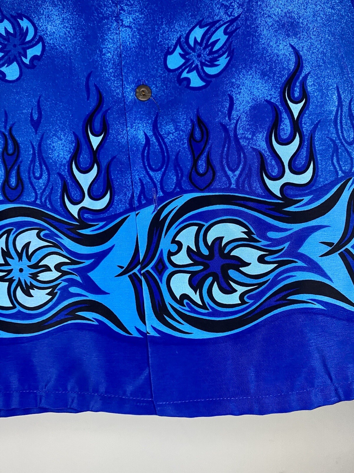 Ocean Current Brand Young Mens Button Front Shirt Bold Graphics Cool ...