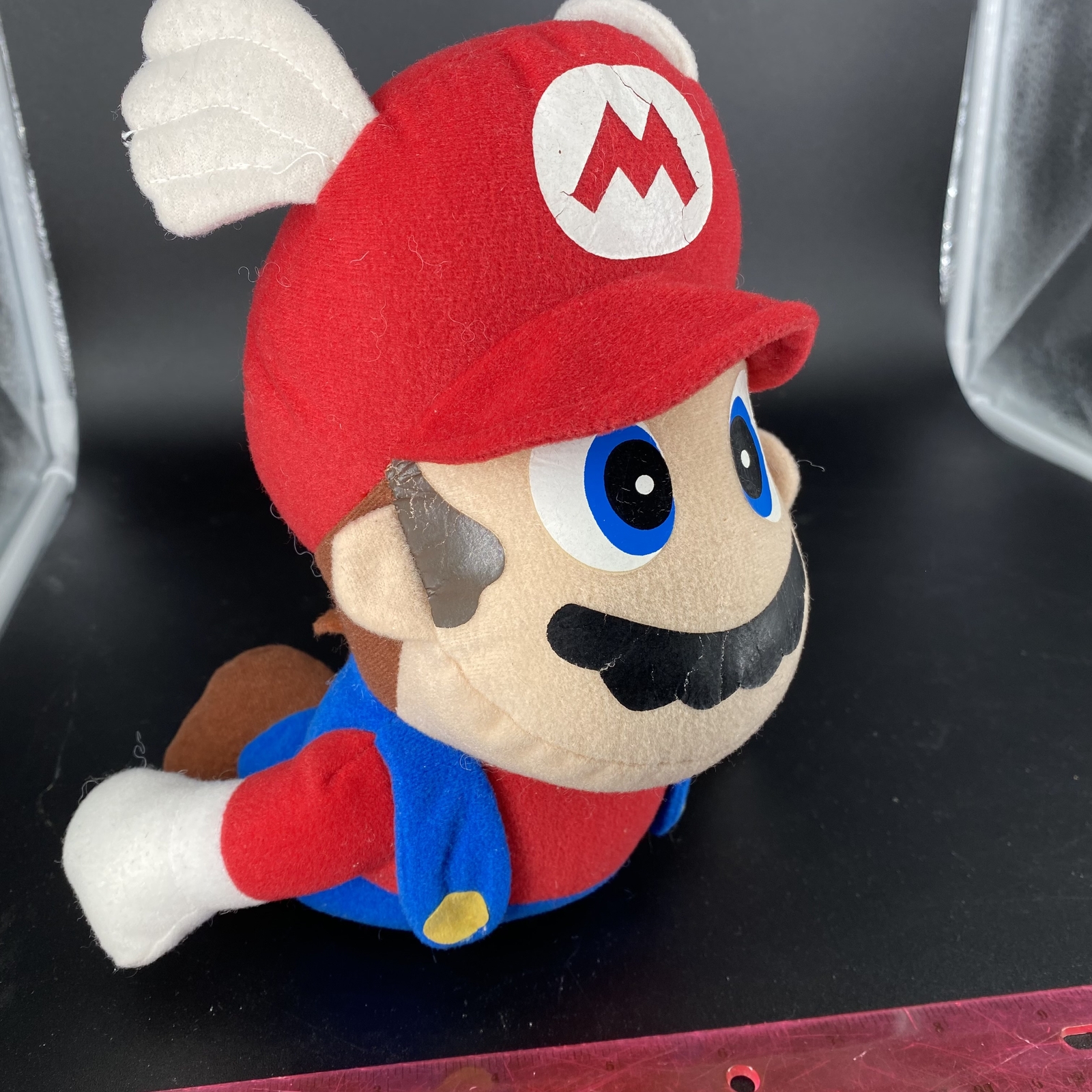 Super Mario 64 Plush Giftco 2001 SAMPLE/PROTOTYPE ~10" WING CAP MARIO ...