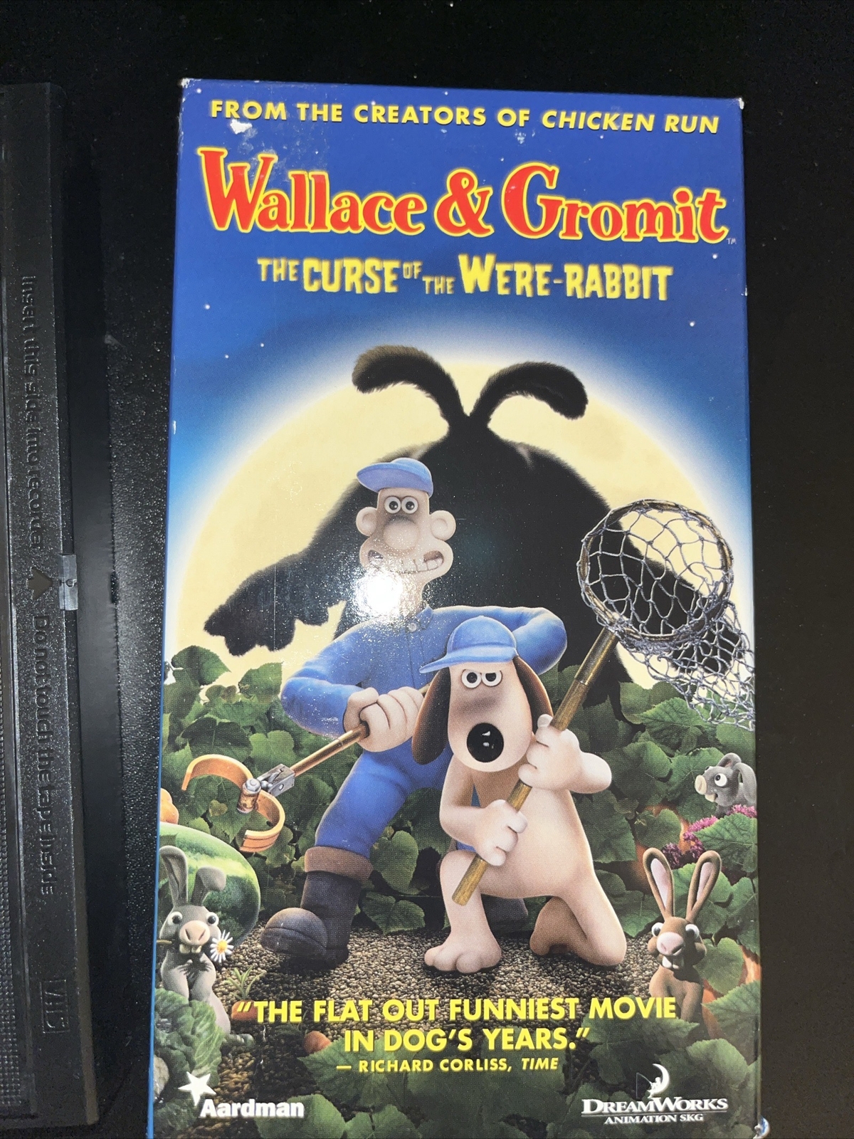 Wallace & Gromit The Curse of the Were-Rabbit 2006 VHS Dreamworks RARE ...