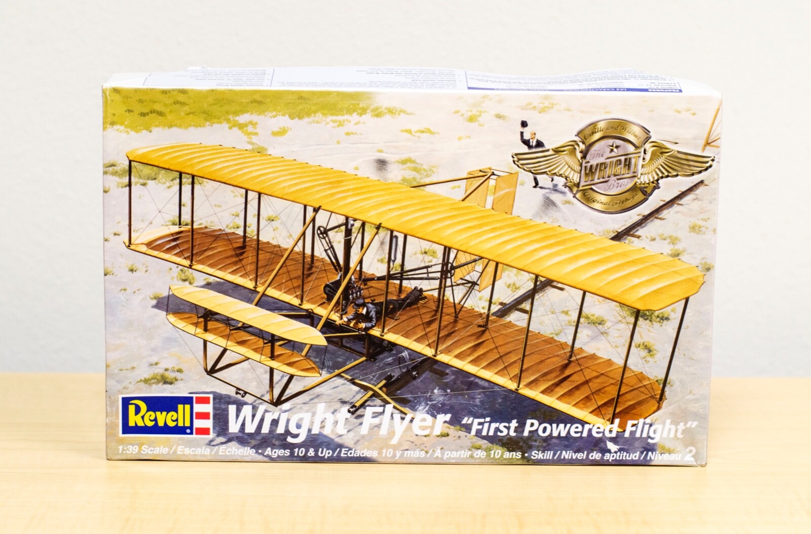 Revell Wright Flyer Plastic Model Kit First Powered Flight 85-5243 1:39 ...