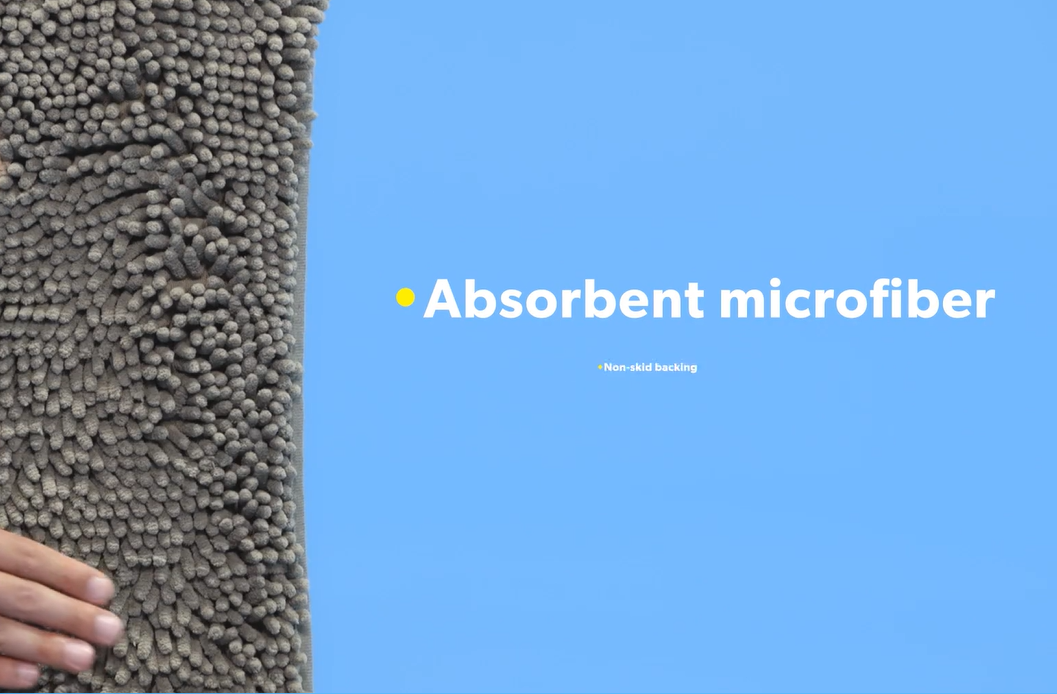 Pet Microfiber Runner Rug Mat Spot Ethical Dog Clean Paws 60 X 30 Inch ...