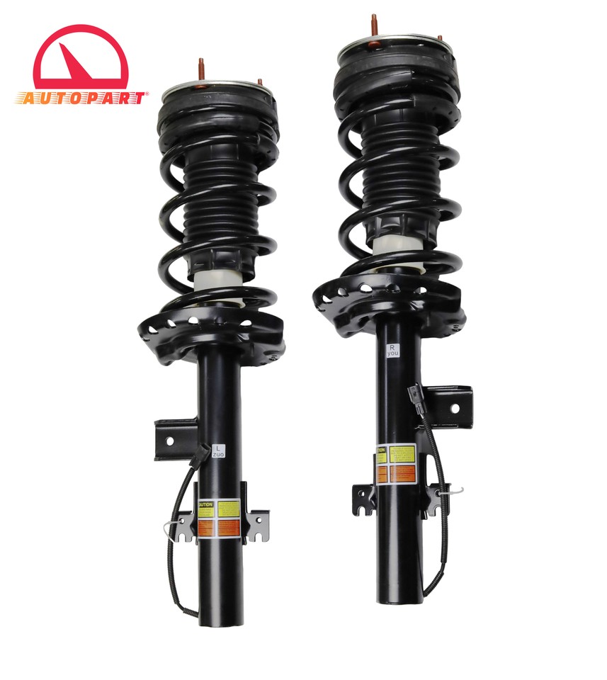 Pair New Rear L&R Shock Absorber Assys w/Magnetic For 12-18 Range Rover ...