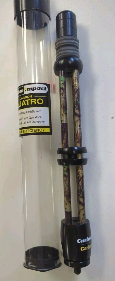 Carbon Impact Quatro w/QuikLoc & DOINKER DAMPENER 12" BOW STABILIZER ...