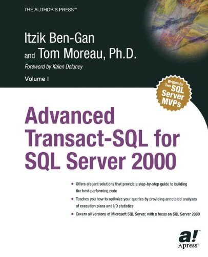 ADVANCED TRANSACT-SQL FOR SQL SERVER 2000 By Itzik Ben-gan & Tom Moreau **Mint** | eBay