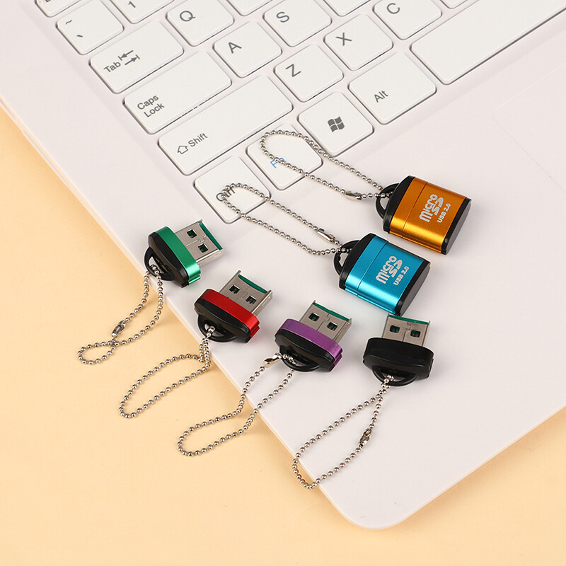USB Micro SD/TF Card Reader USB 2.0 Mini Mobile Phone Memory Card Rea ...