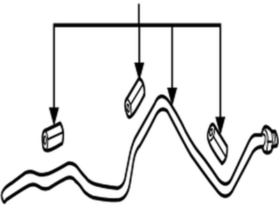 32922-60270 Toyota Tube, oil cooler outlet, no.1 3292260270, New ...