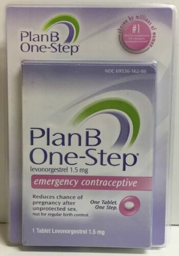 Plan B One Step Emergency Contraceptive 1 Tablet for sale online | eBay