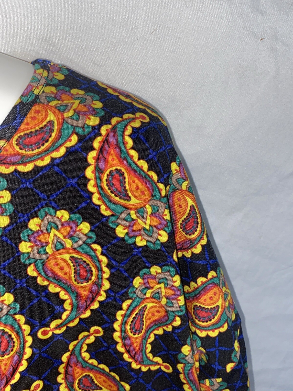 LuLaRoe women’s paisley tunic size large colorful rainbow floral Rare ...