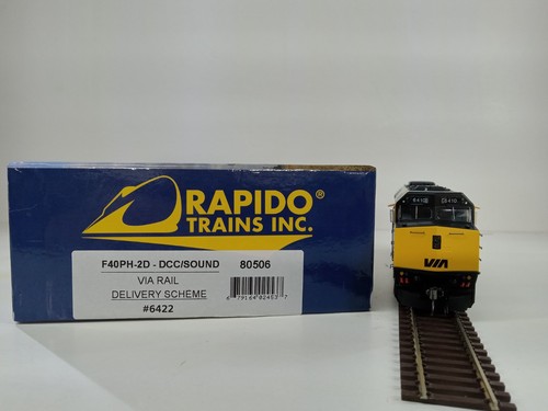RAPIDO F40PH-2D Locomotive 6422 DCC/Sound HO Scale | eBay