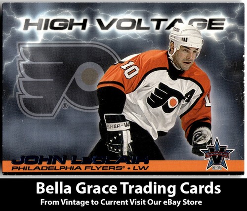 2000-01 Pacific Vanguard John LeClair #25 Philadelphia Flyers High ...