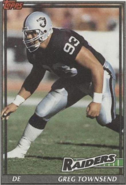 1991 Topps Greg Townsend #102 for sale | eBay