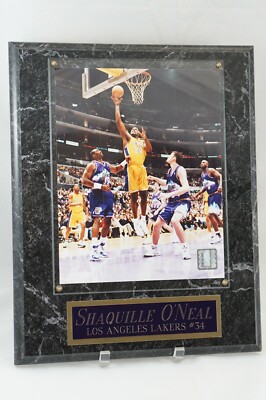 Shaquille O'Neal Authentic Licensed NBA Photograph Plaque #34 Lakers ...
