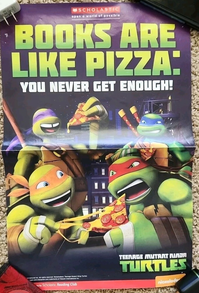 Teenage Mutant Ninja Turtles / Disney's Frozen 2-sided poster TMNT