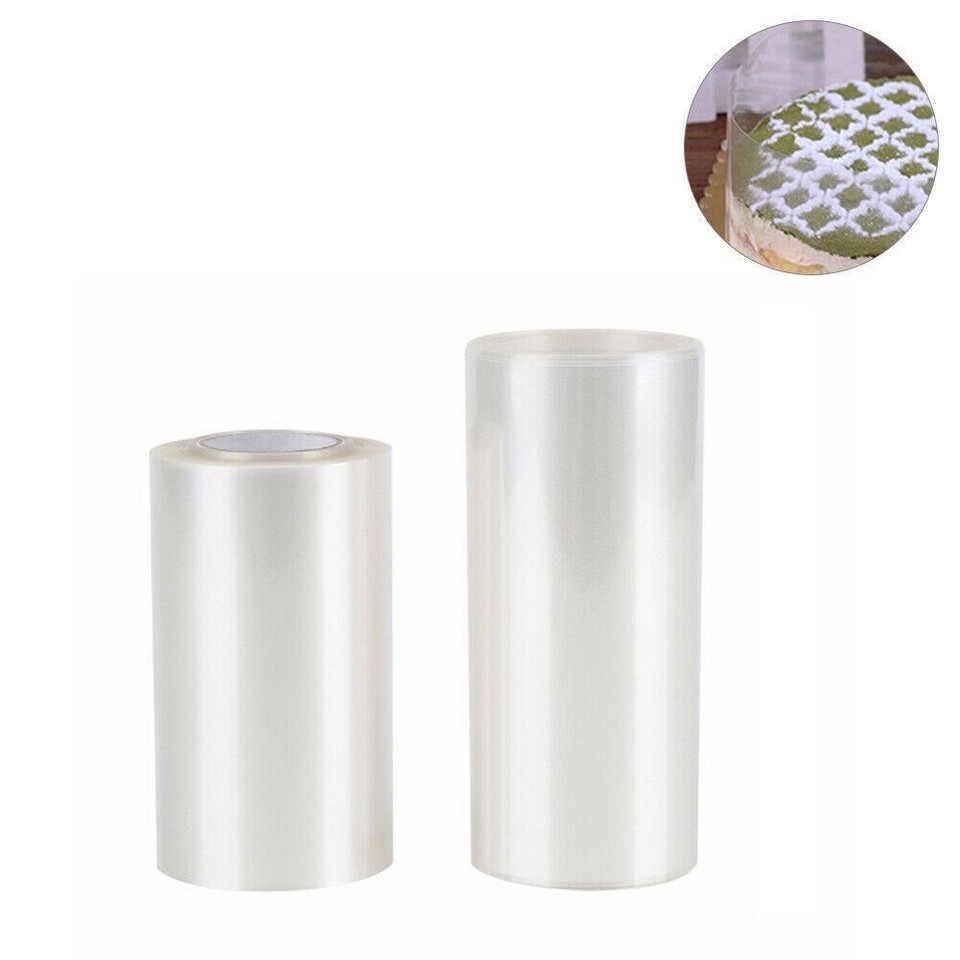Transparent Cake Collar Acetate Roll Cake Sheets for Mousse Baking ...
